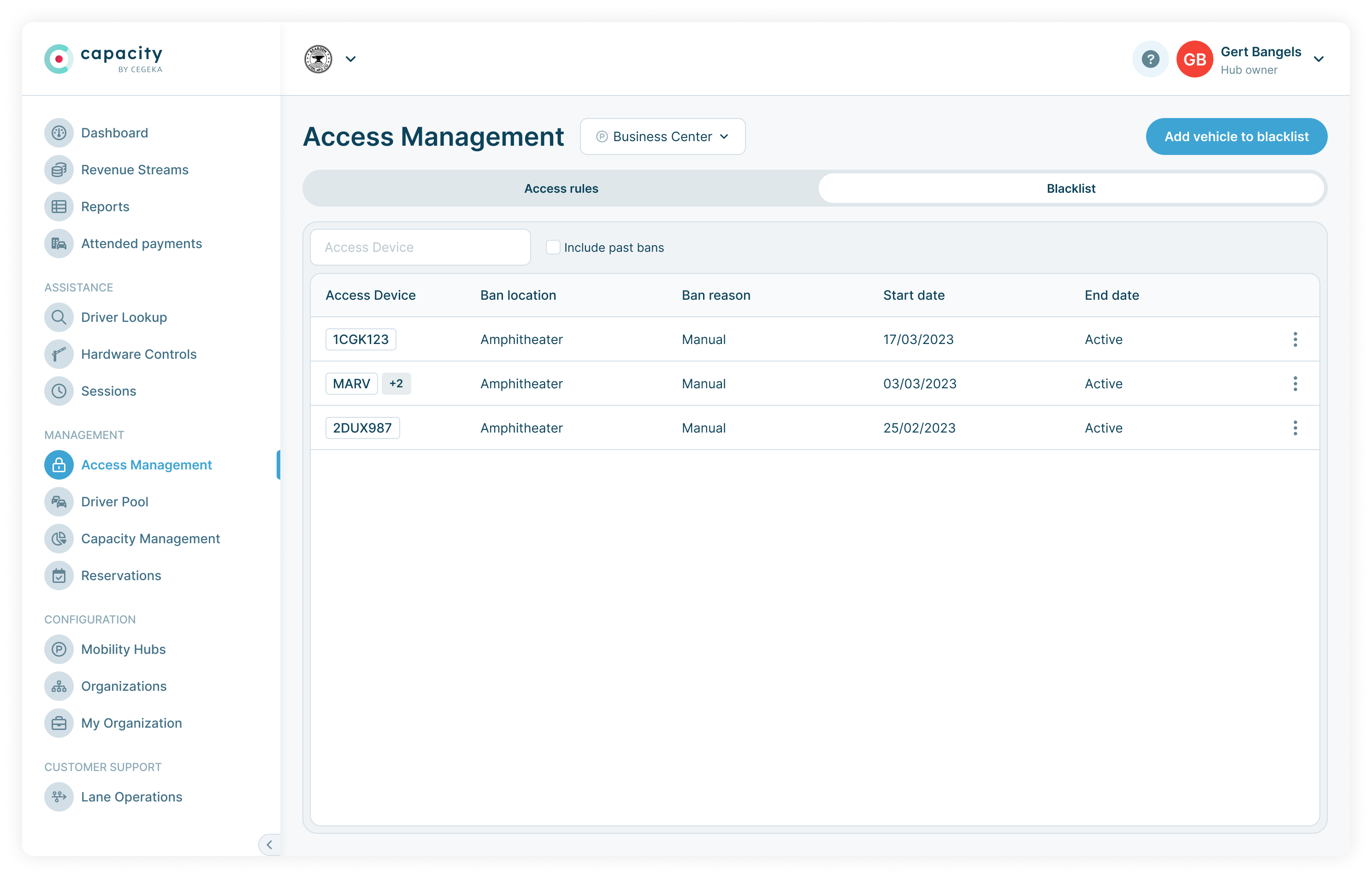 Capacity Help Center