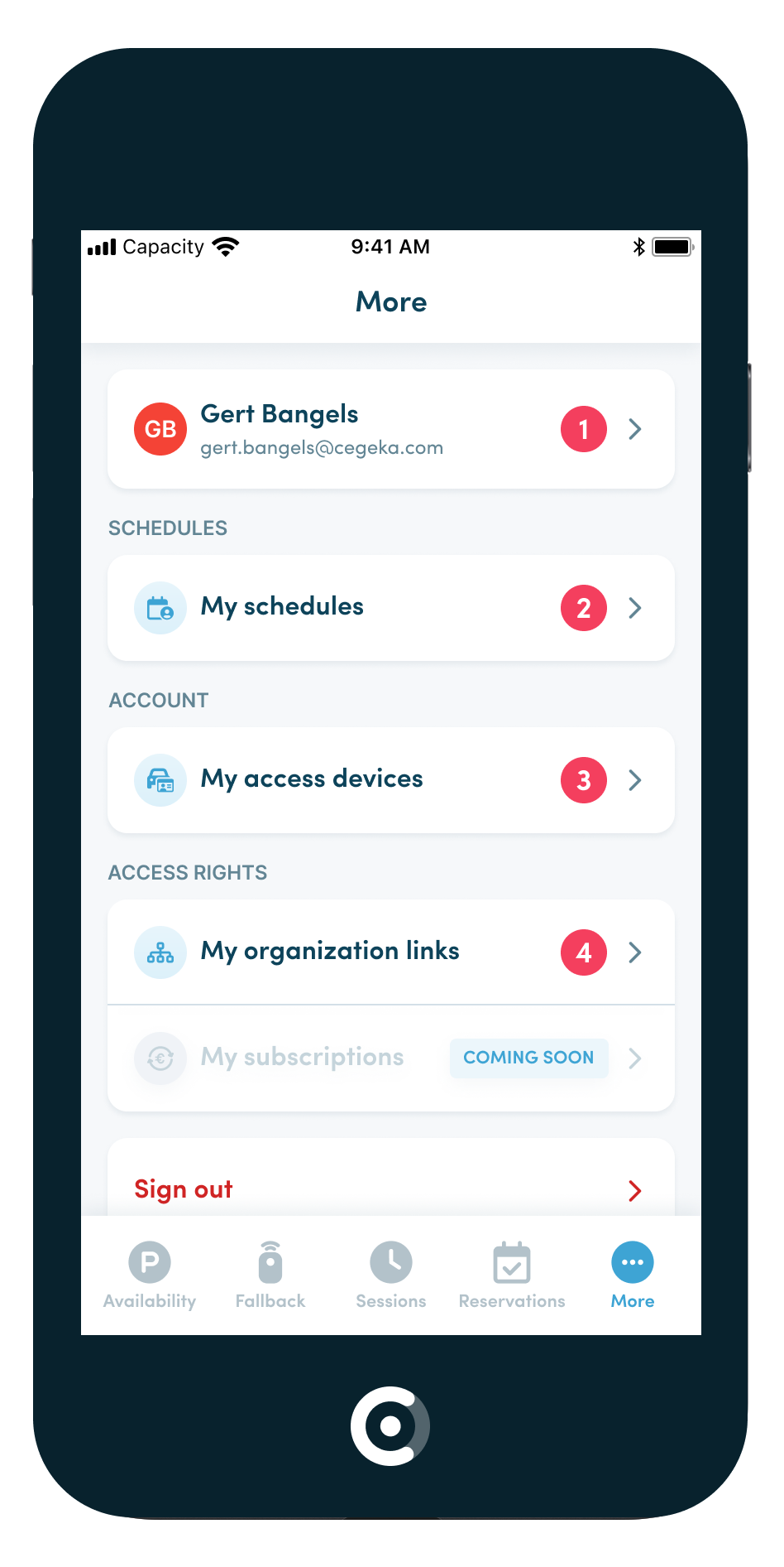 Capacity Help Center