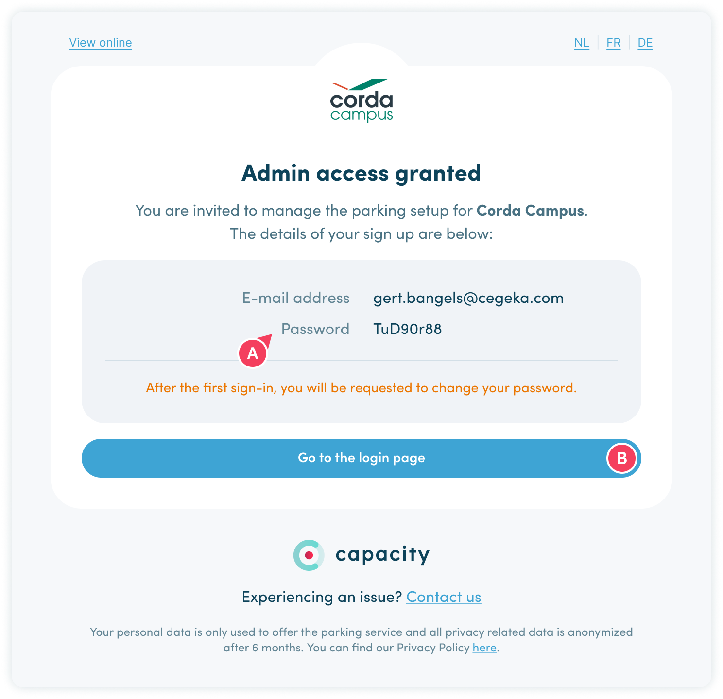 Capacity Help Center