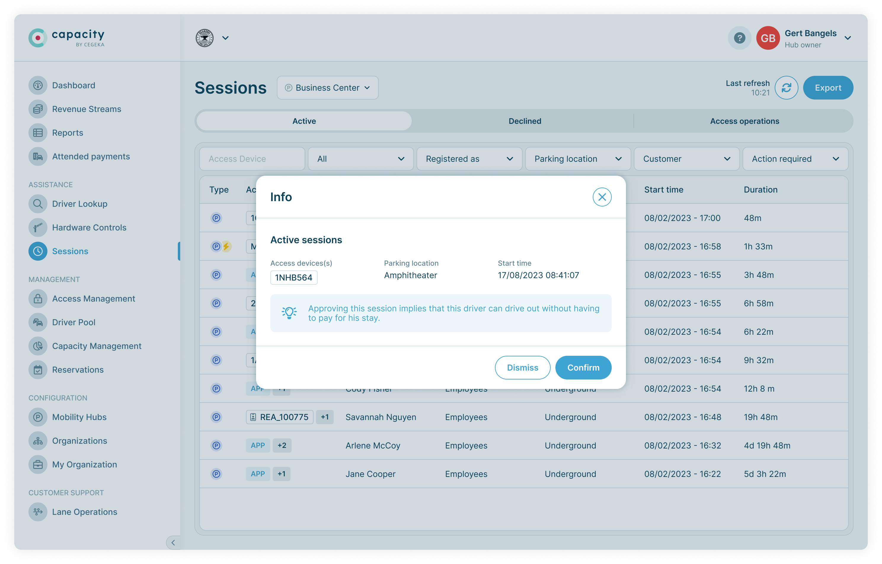 Capacity Help Center
