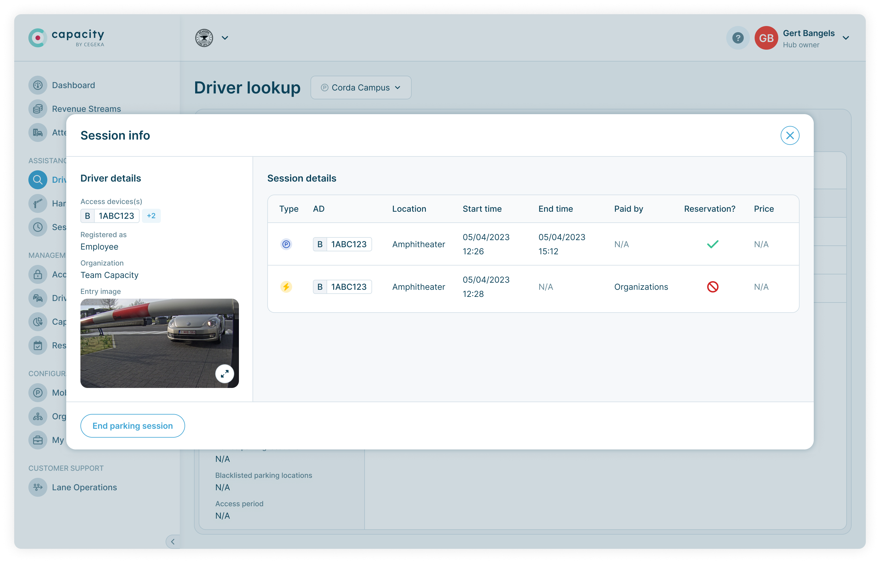 Capacity Help Center