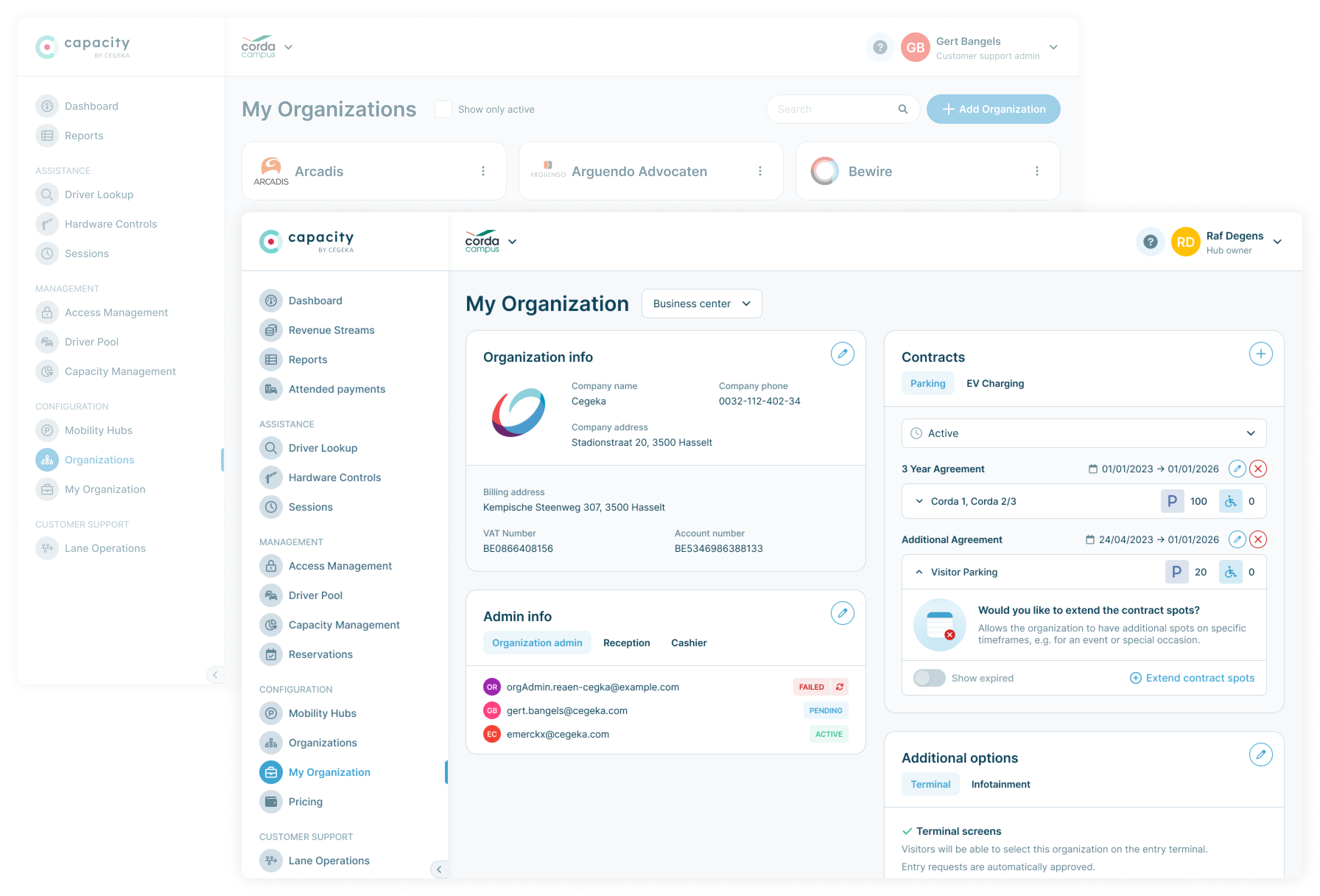 Capacity Help Center