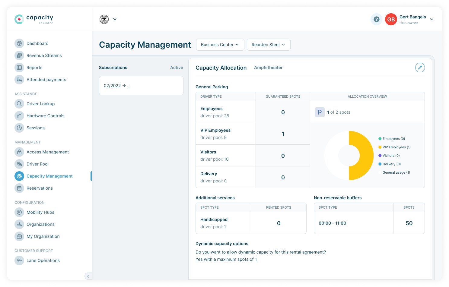 Capacity Help Center